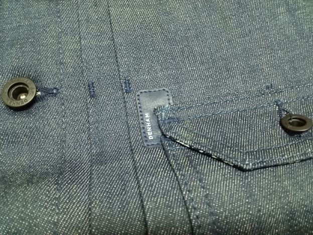 デニム成長日記 DENHAM 15TH WINSTON JACKET VNI編 その1 ~着用開始前の記録~│積ん読管理簿
