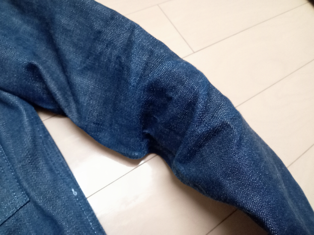 デニム成長日記 DENHAM 15TH WINSTON JACKET VNI編 その2 ~着用開始から500時間超~│積ん読管理簿